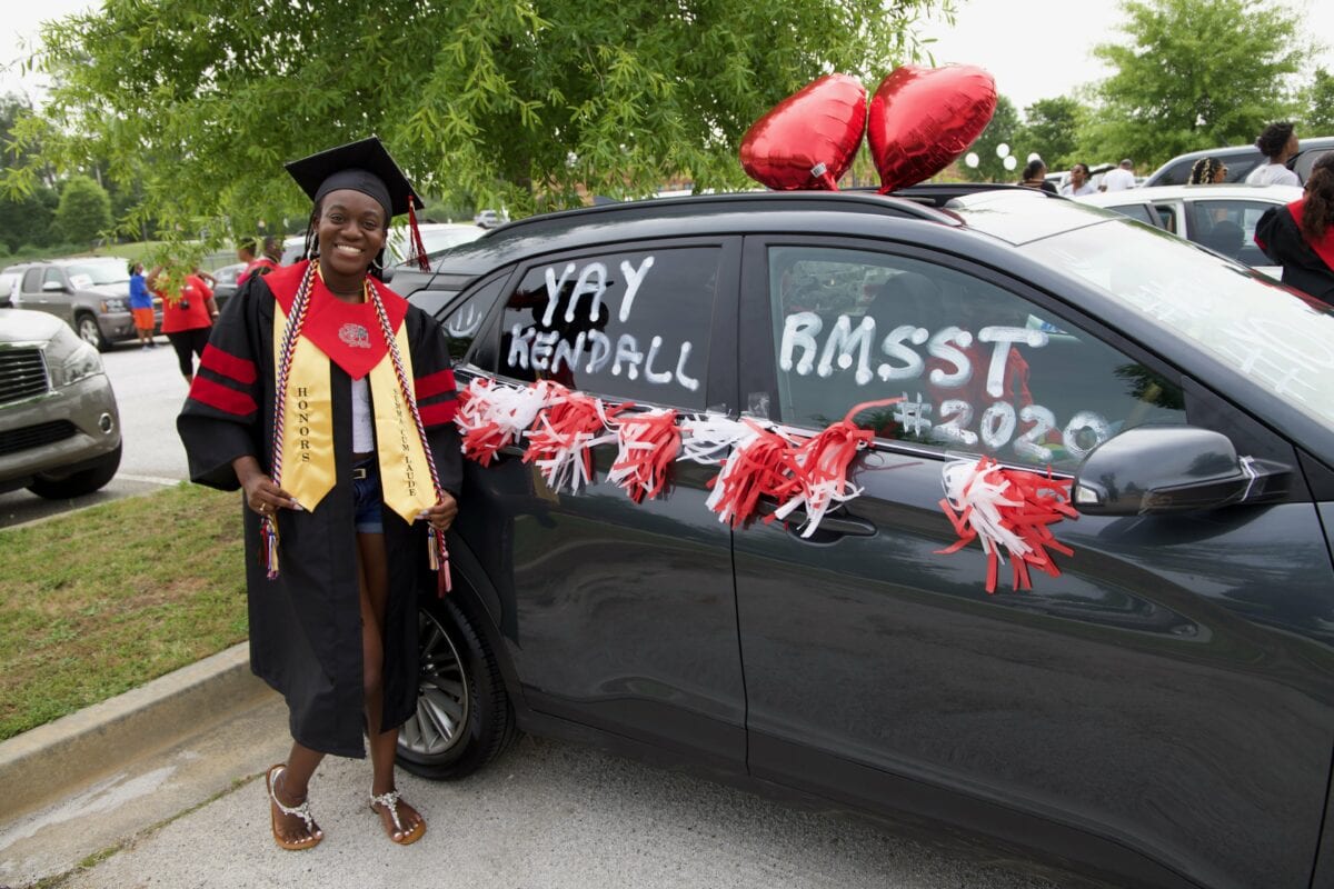 Rockdale County celebrates parade, drive-in graduation for the Class of ...